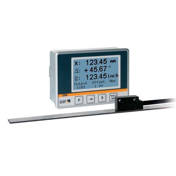 Position indicator - Z60 - ELGO Electronic - LCD display / panel-mount ...