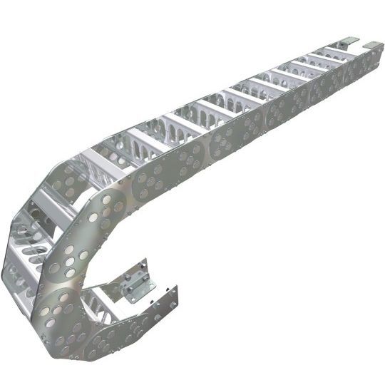 Open drag chain - GKA - EKD Systems GmbH - metal / with separators ...