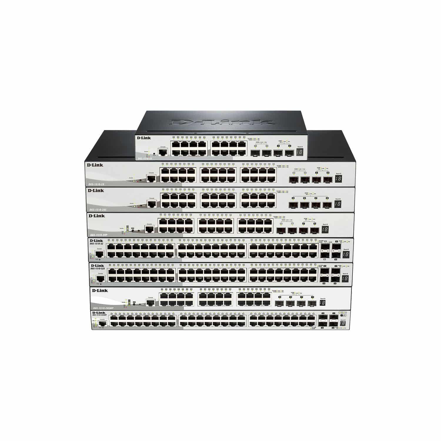 Managed ethernet switch - DGS-1510 series - D-Link® - 24 ports / 16 ...