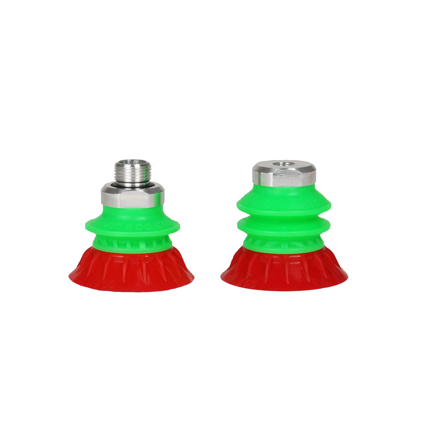 Bellows suction cup - X-Type - VMECA - plastic / NBR / vacuum