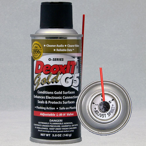 Cleaning spray - DeoxIT® Gold, #G5S-6 - CAIG - protective / for metal ...