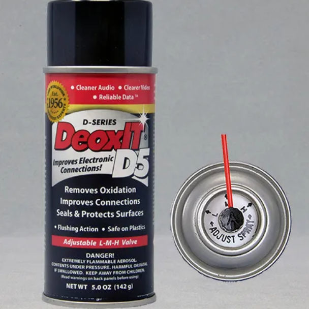 Cleaning spray - DeoxIT®, #D5S-6-LMH - CAIG - for metal / solvent ...