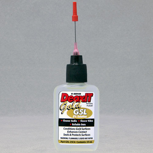 Deoxidant stripper - DeoxIT® Gold, #G5L-25CA - CAIG - for cleaning ...