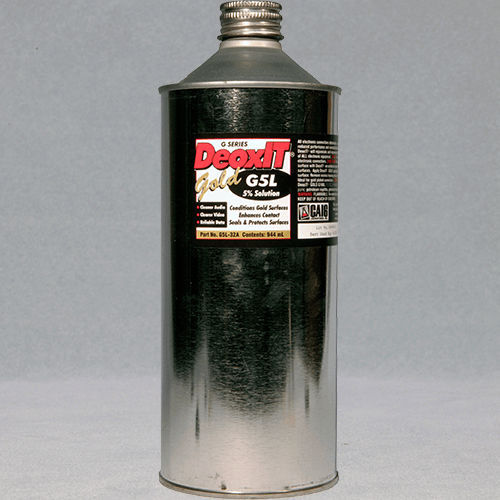 Deoxidant stripper - DeoxIT® Gold, #G5L-32A - CAIG - for cleaning / for ...