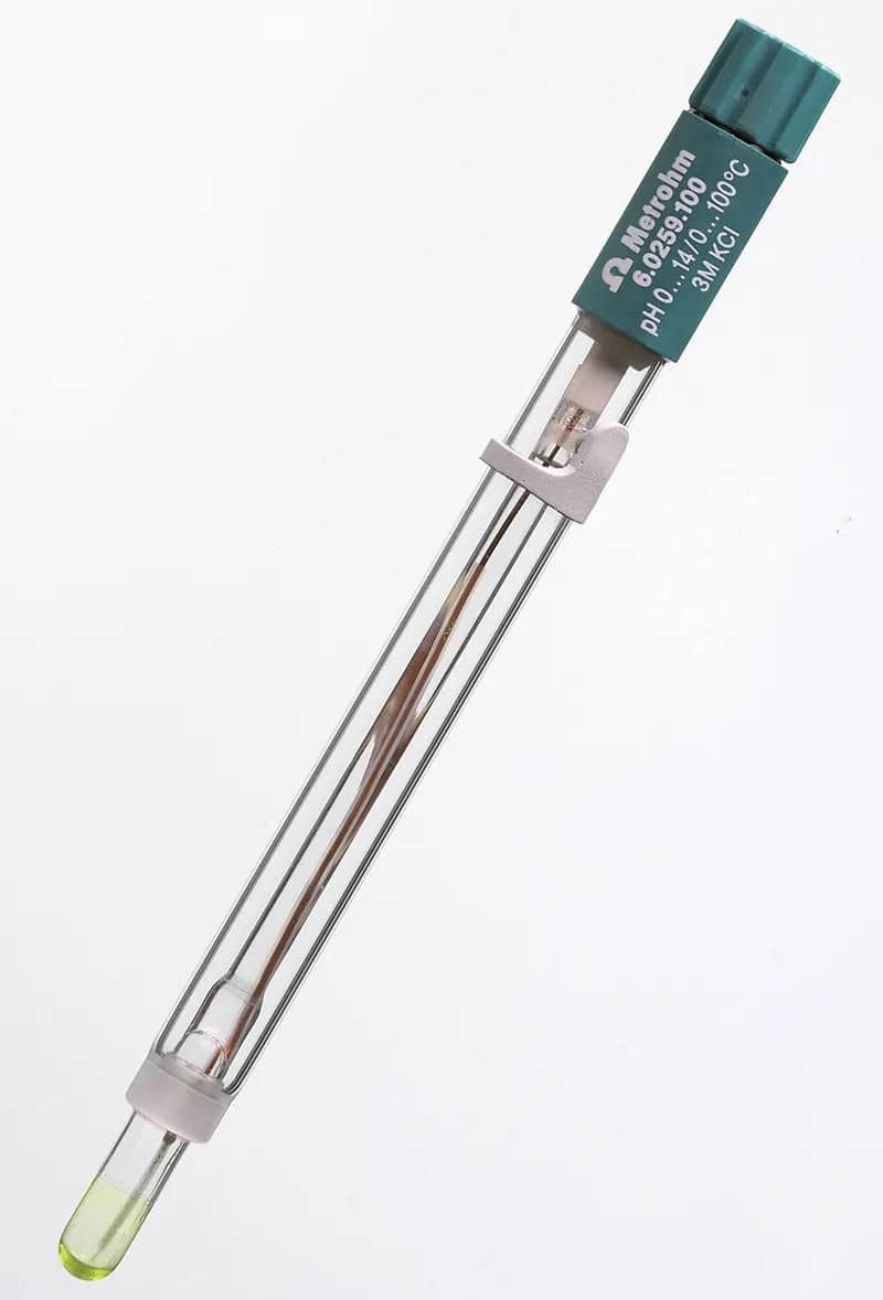 PH electrochemical electrode - iUnitrode - Metrohm - glass / combined