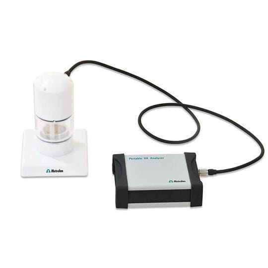 Metal analyzer - Portable VA Analyzer (SPE) - Metrohm - heavy metal ...
