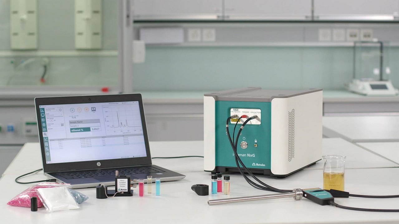 Raman spectrometer - i-Raman NxG - Metrohm - laboratory / for quality ...