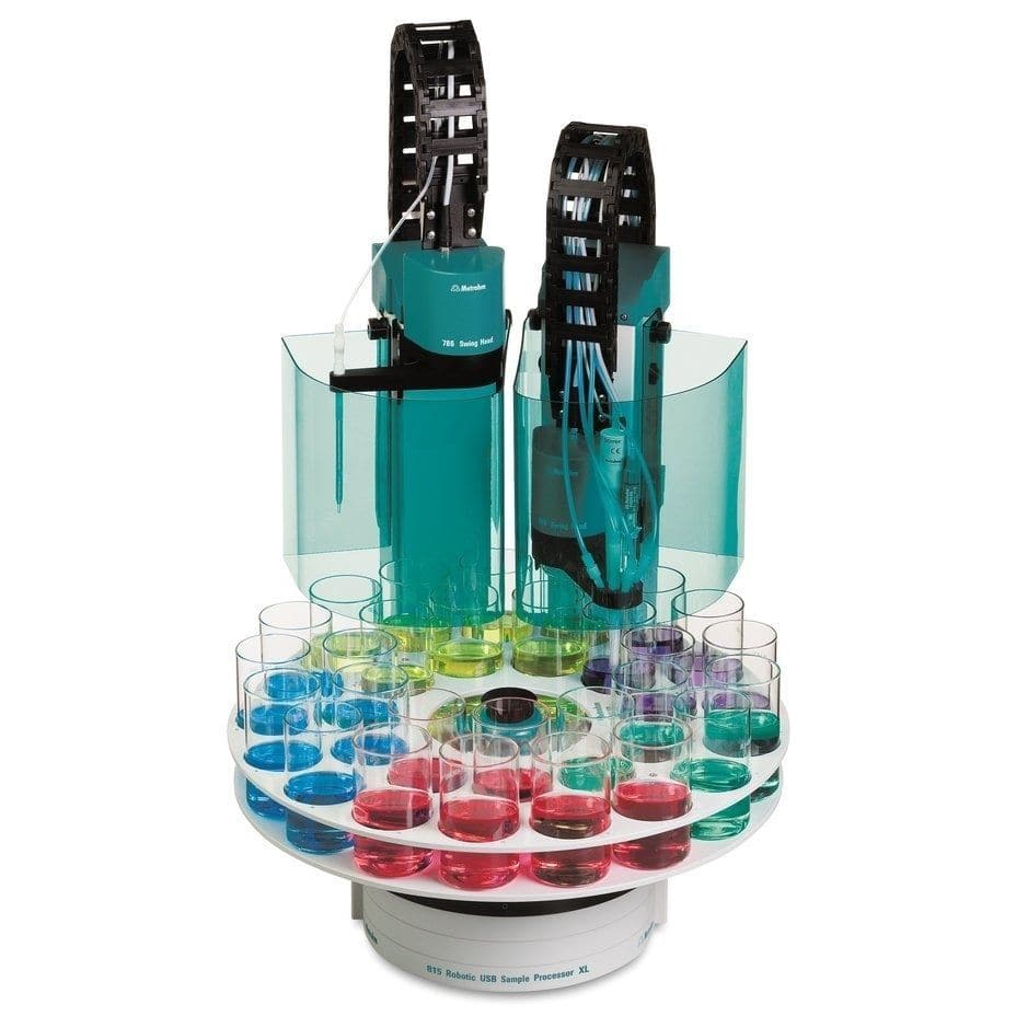 Sample processing workstation - 815 Robotic - Metrohm