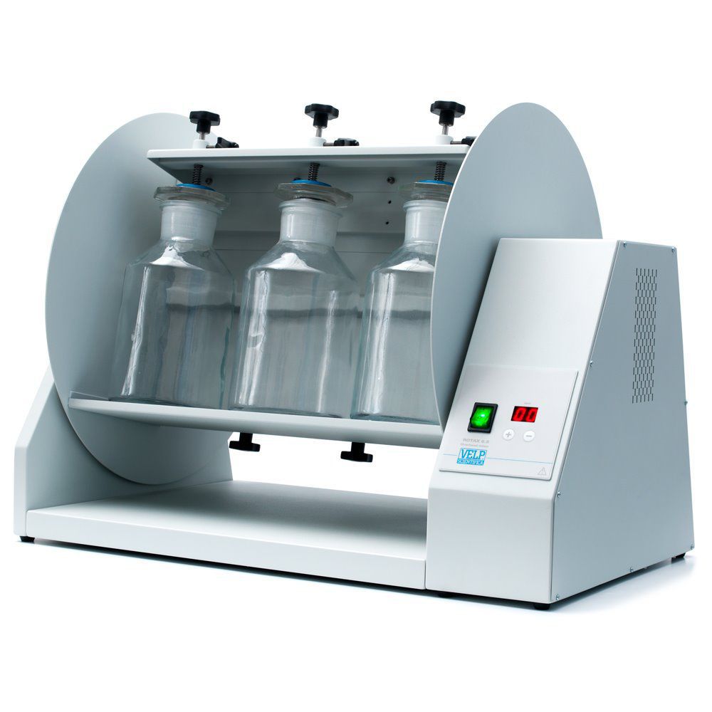 Rotary laboratory shaker - ROTAX 6.8 - VELP - digital / bottle / benchtop