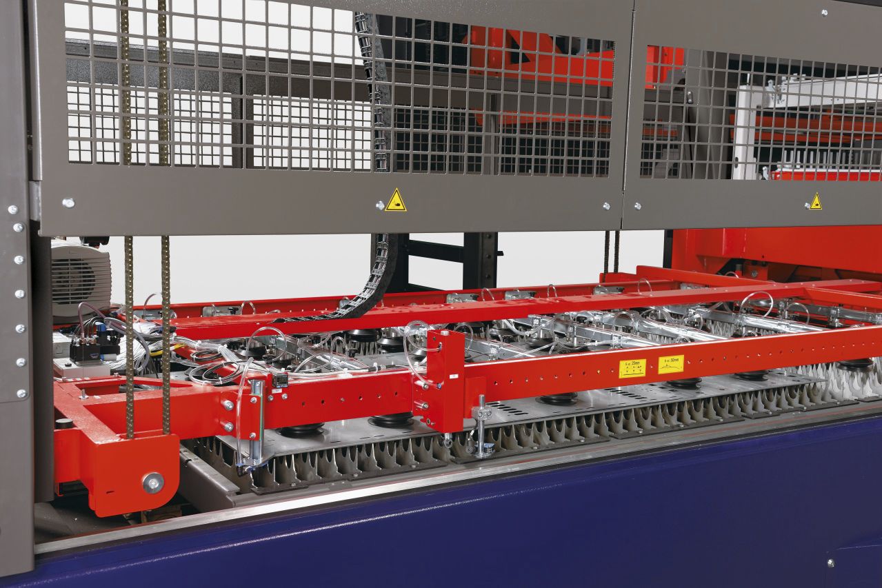 Automatic shuttle table / for unloading / laser cutting machine / for loading - ByTrans, ByTrans ...