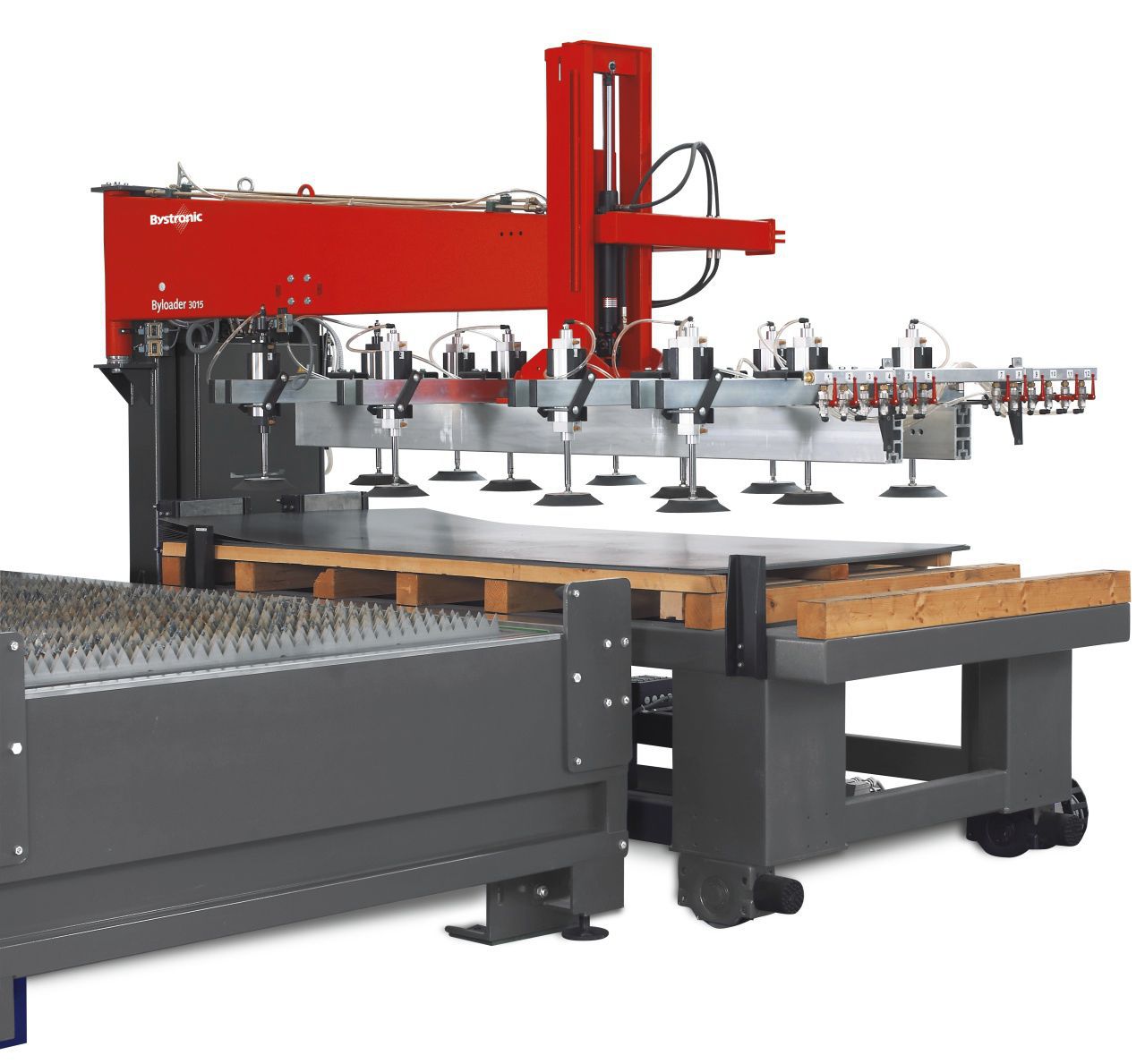 Automatic sheet metal loader - Byloader - Bystronic Laser