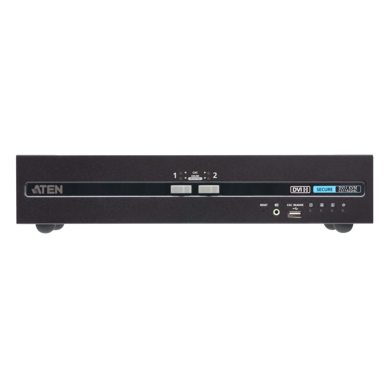 Rack-mount KVM switch - CS1142D4C - ATEN - 2 port