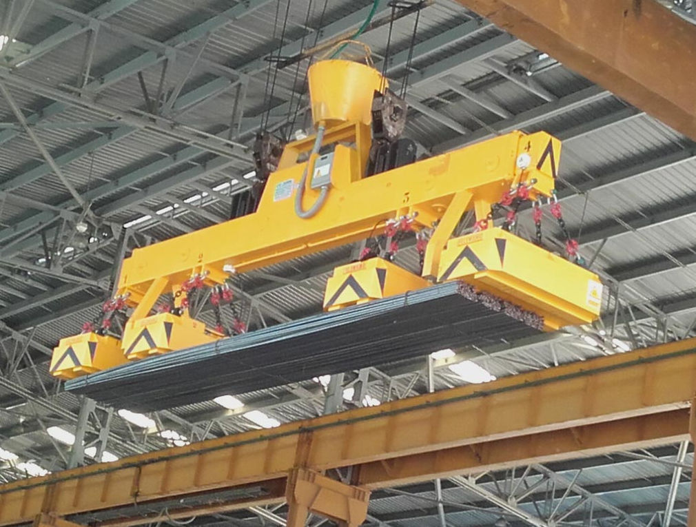 Steel beam electro lifting magnet - FELEMAMG - electrically switched ...