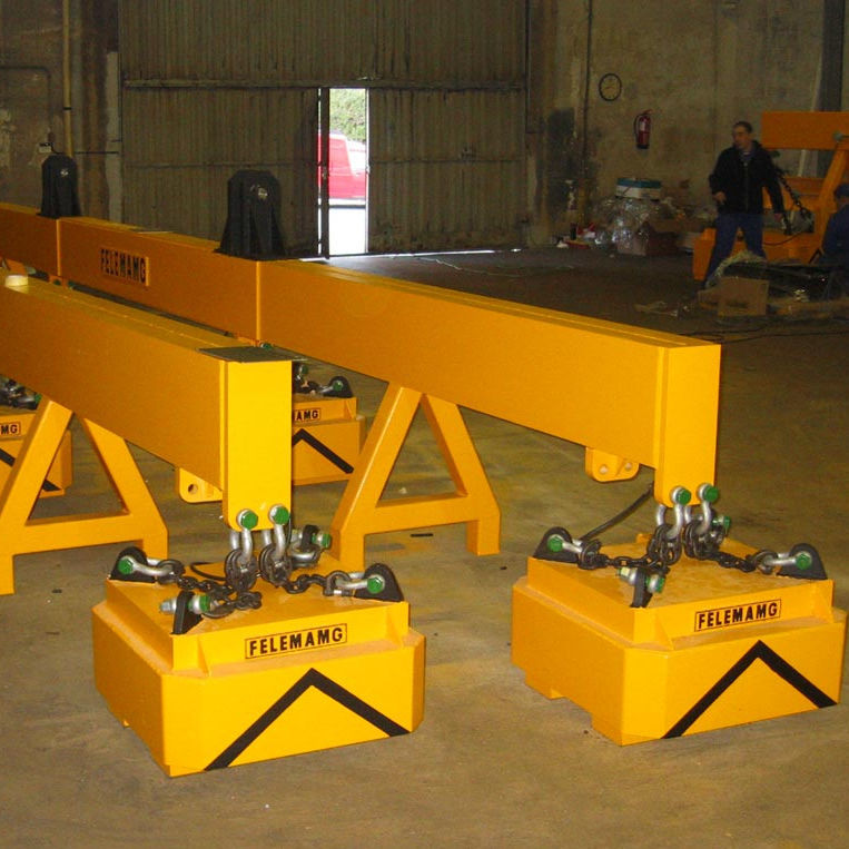 Industrial lifting beam - FELEMAMG - fixed / electromagnetic / telescopic