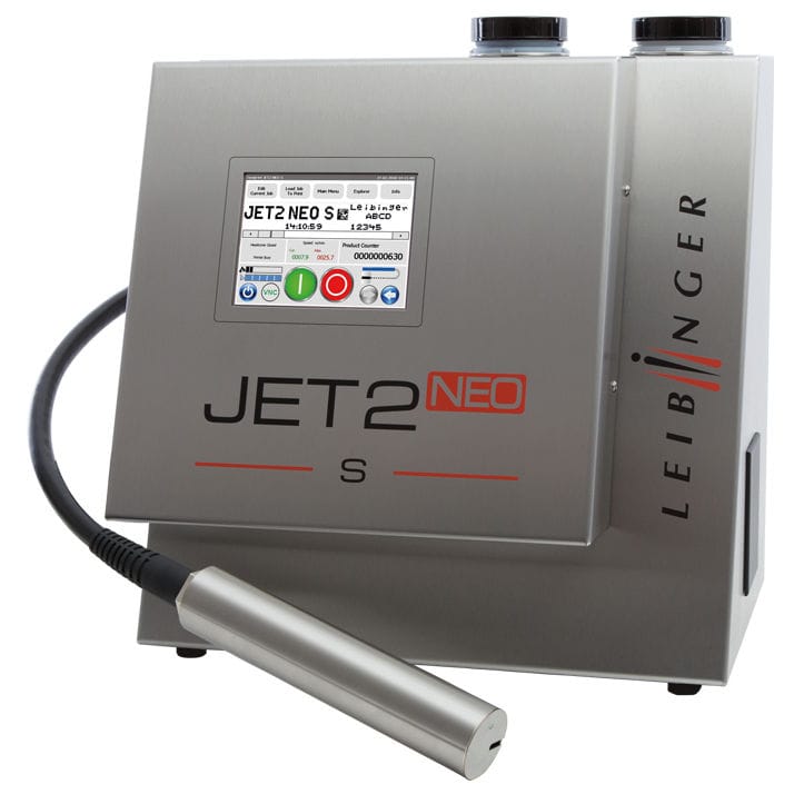 Continuous inkjet printer - JET2neoS - Leibinger - for integration ...