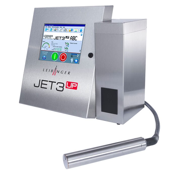 Continuous inkjet printer - JET3up - Leibinger - for integration ...