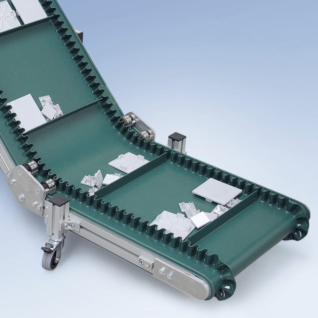 Belt conveyor - KFG-P 2000 ECO - Maschinenbau Kitz GmbH - inclined ...