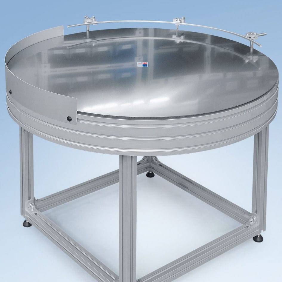 Electric rotary table - Maschinenbau Kitz GmbH - horizontal / for conveyor