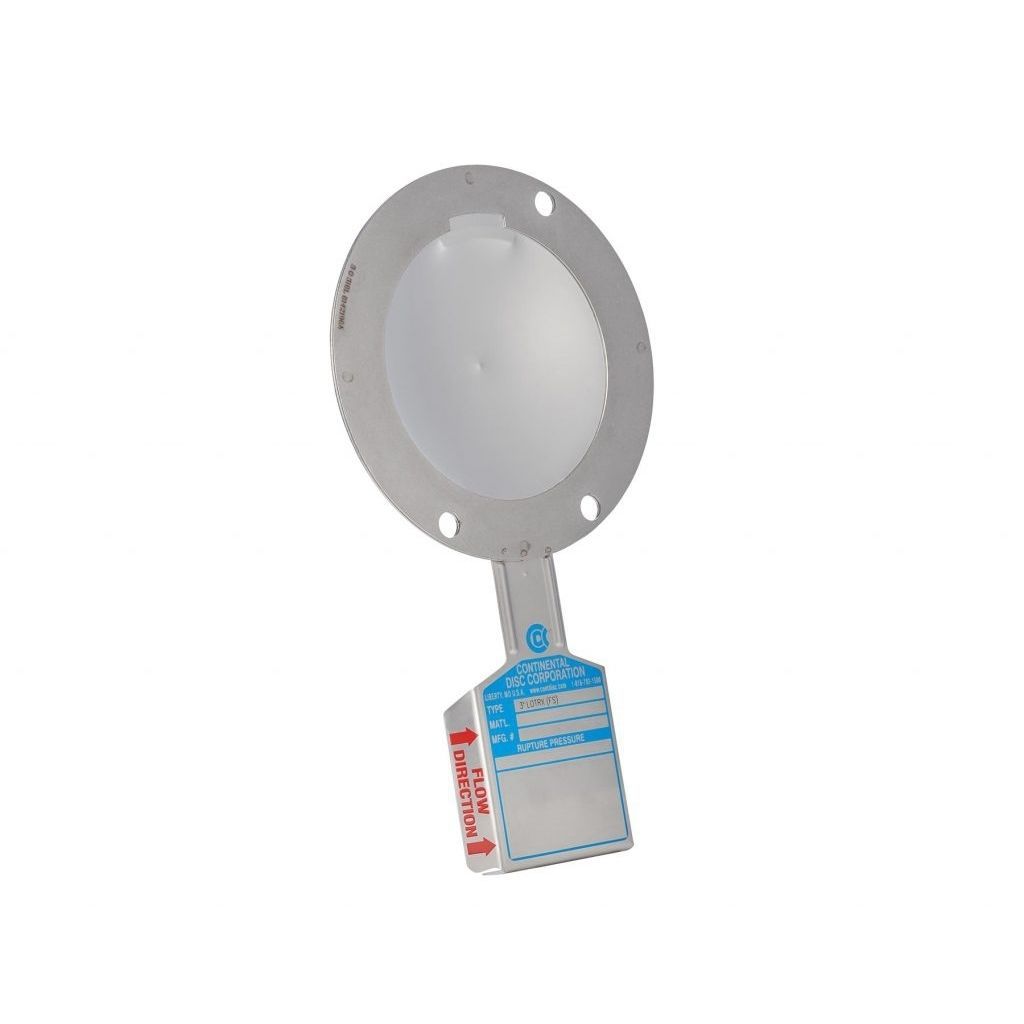 Inverted rupture disc - LOTRX® - Continental Disc Corp. - flat seat ...