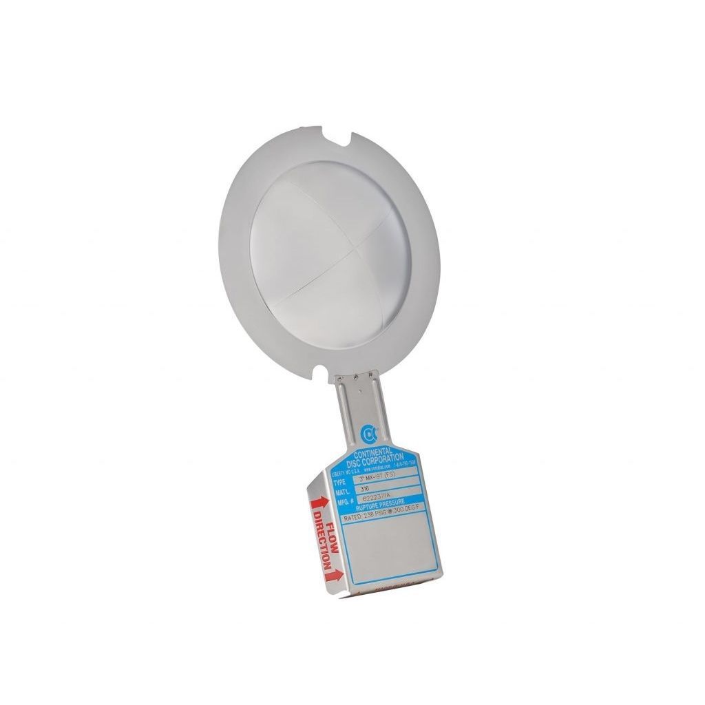 Flat seat rupture disc - MICRO X™ - Continental Disc Corp.