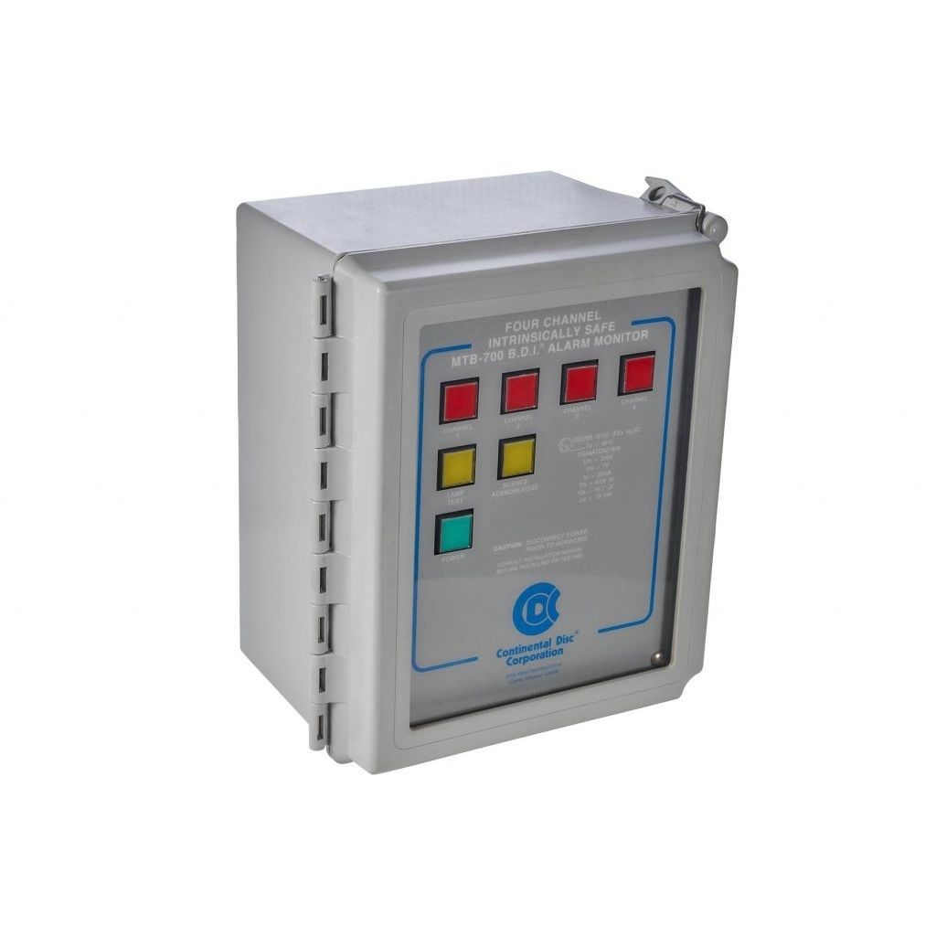 Programmable alarm panel - MTB-700 - Continental Disc Corp.