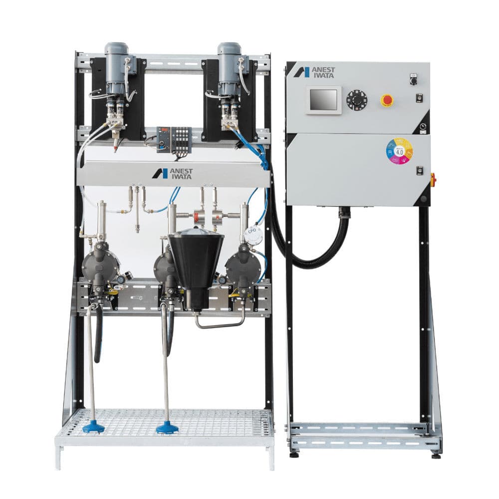 Multi-component mixing unit - Anest Iwata - for paint