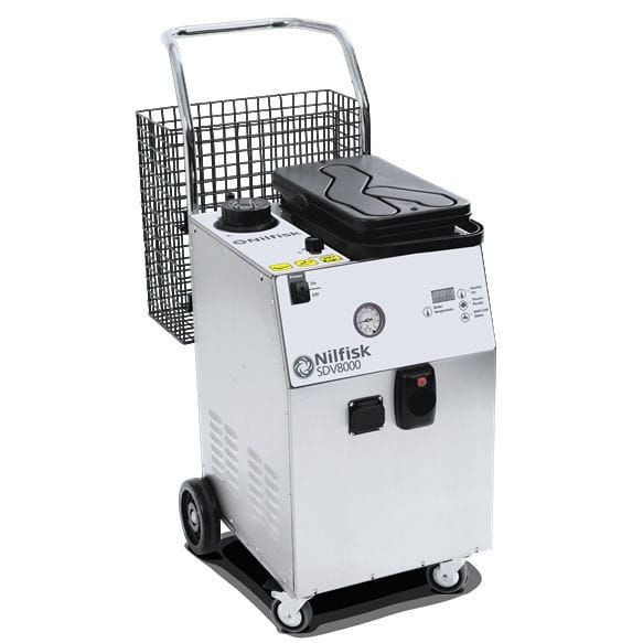 Electric steam cleaner - SDV8000 - Nilfisk - mobile / stainless steel ...