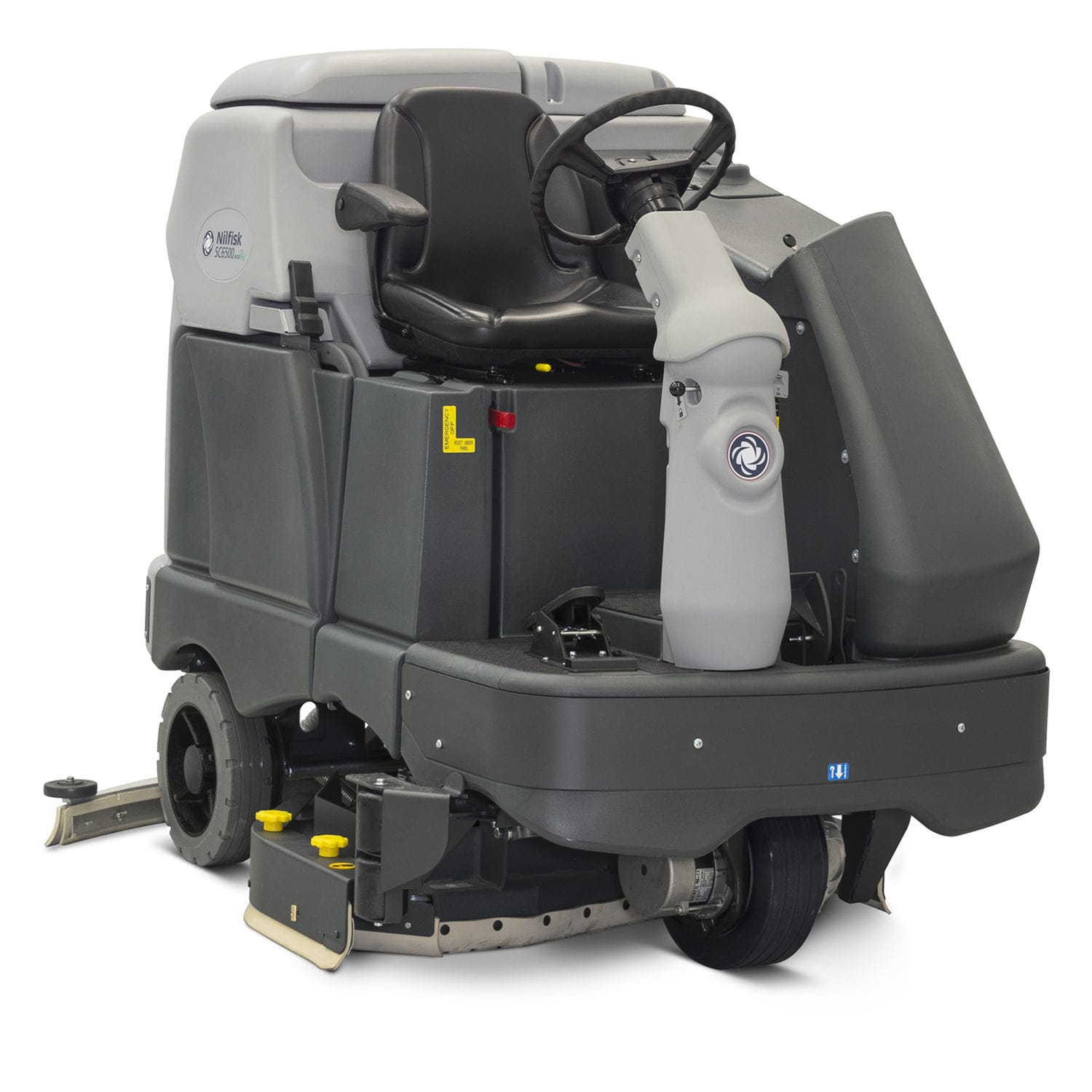 Ride-on scrubber-dryer - SC6500 series - Nilfisk - battery-powered ...
