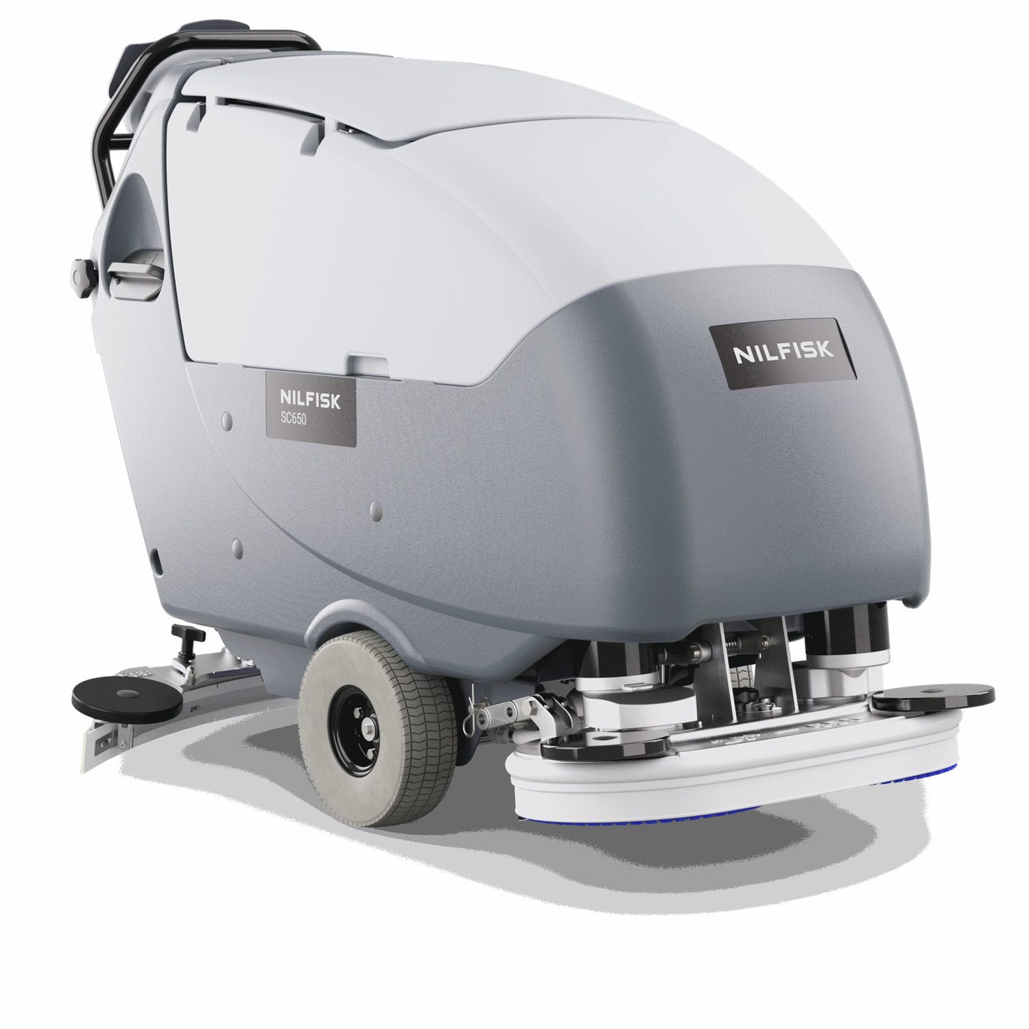 Walk-behind scrubber-dryer - SC650 series - Nilfisk - battery-powered