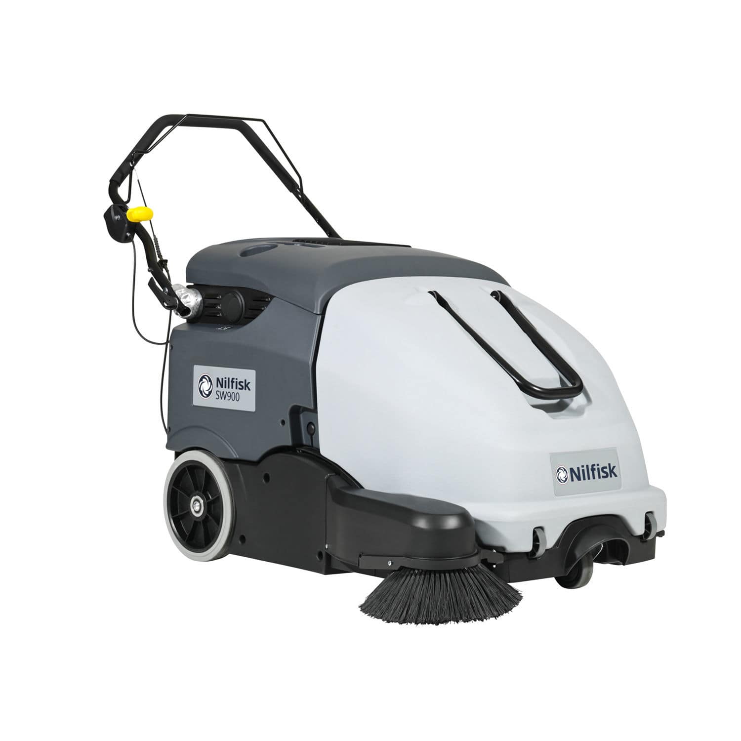 Walk-behind sweeper - SW900 84B series - Nilfisk - battery-powered ...