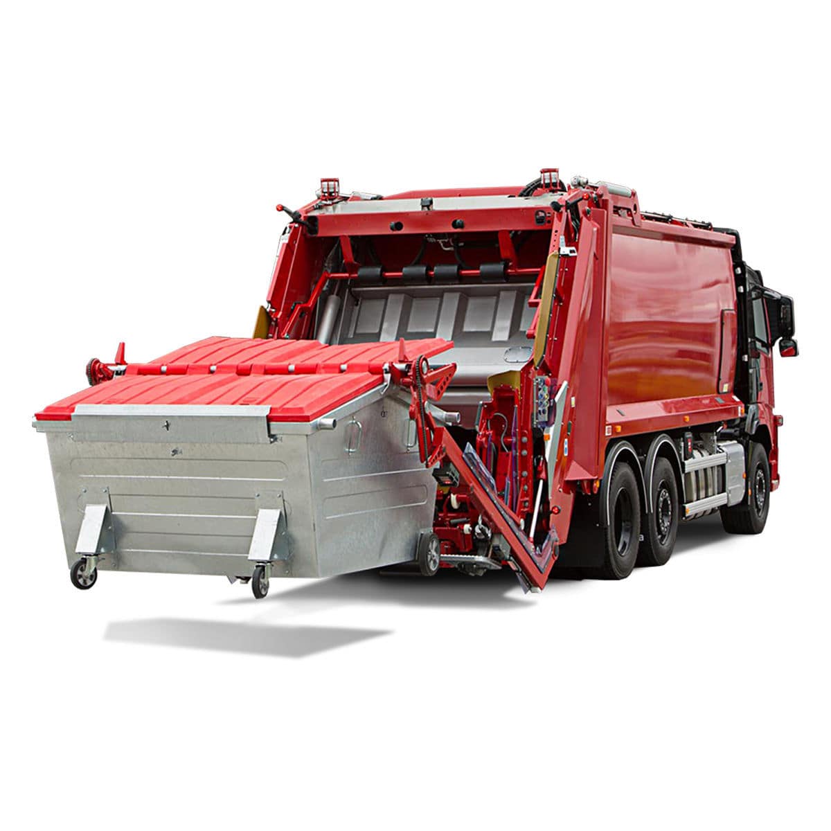 Hydraulic bin lifter - OLYMPUS EuroMAX - Dennis Eagle - manual