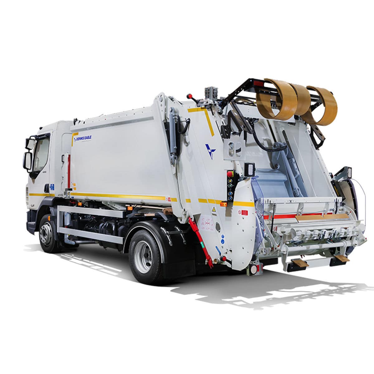 Rear-loader waste collection vehicle - Olympus Mini - Dennis Eagle - diesel