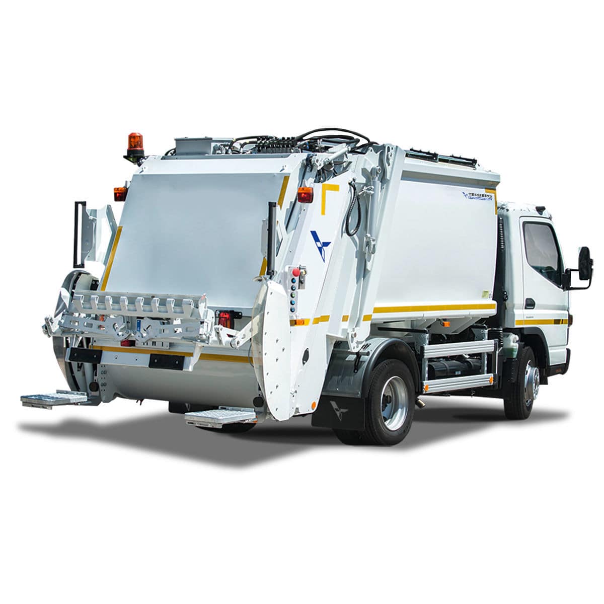 Rear-loader waste collection vehicle - Olympus Mini ART - Dennis Eagle ...