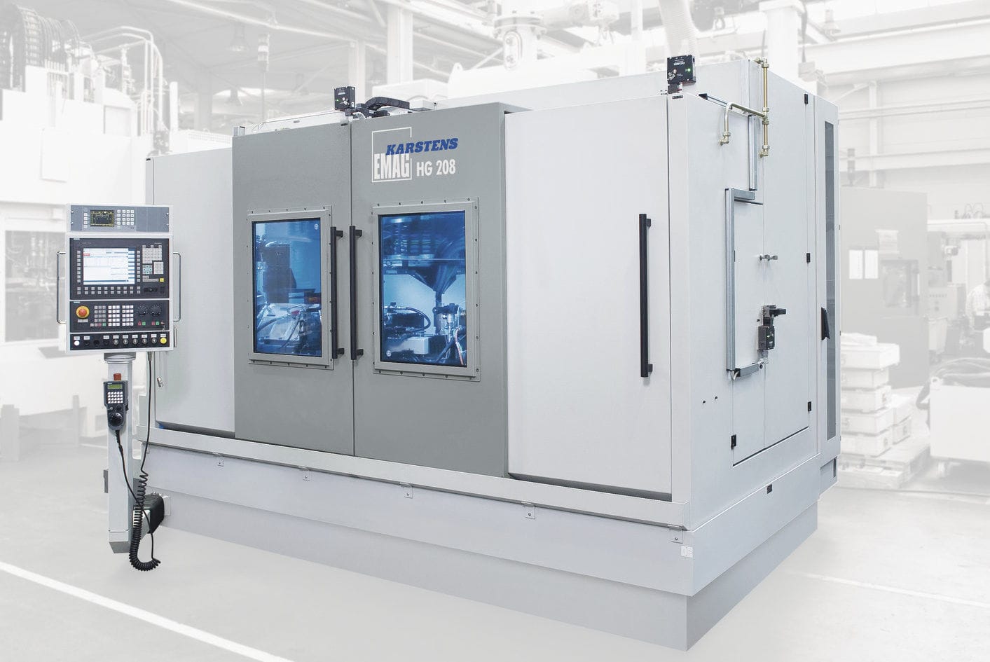 External cylindrical grinding machine - HG 208 - EMAG GmbH & Co. KG ...