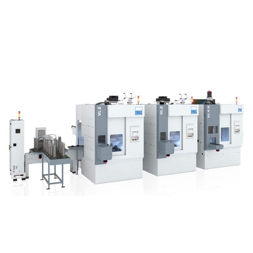 Production automation system - TrackMotion - EMAG GmbH & Co. KG