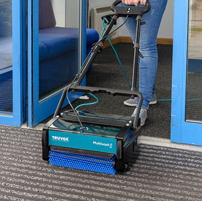 Walk-behind scrubber-dryer - Multiwash II - Truvox International ...