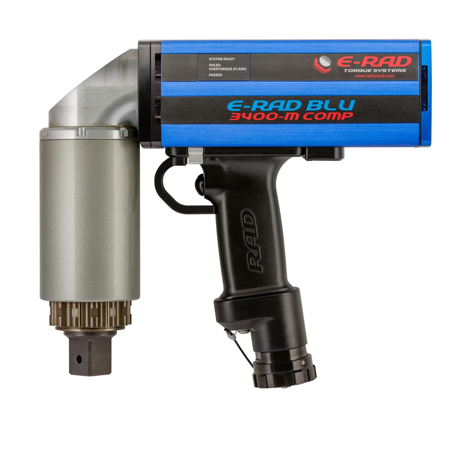 Angled torque wrench - E-RAD BLU 3400-90-M Degree - RAD Torque Systems ...
