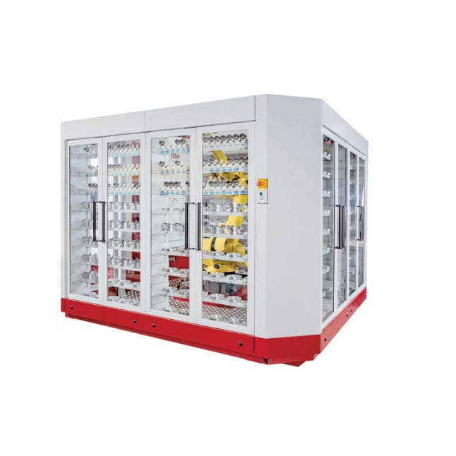 Robotic loading cell - RCR - Roeders - unloading / for machine tools