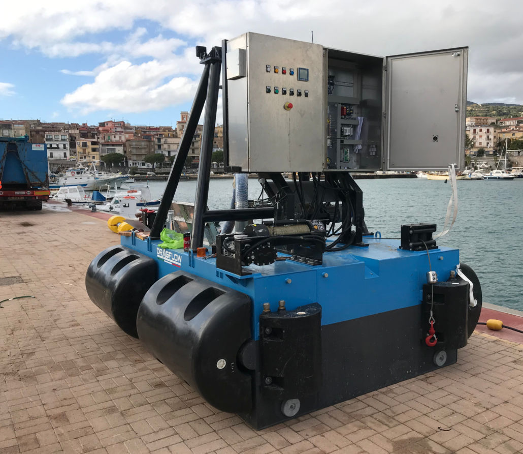 Remote-controlled mini dredger - DRP18 - DRAGFLOW