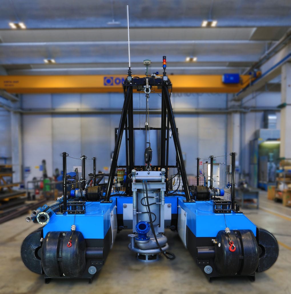 Remote-controlled mini dredger - DRP60 - DRAGFLOW