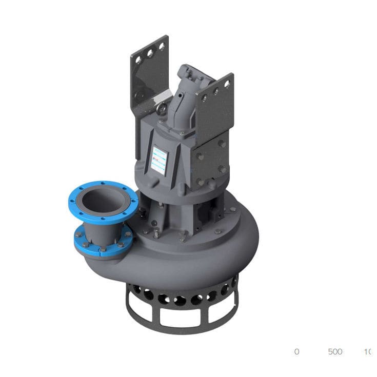 Slurry pump - HY85-180 - DRAGFLOW - hydraulic motor / submersible ...