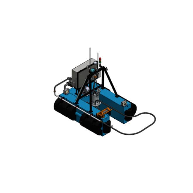 Remote-controlled mini dredger - DRP18 - DRAGFLOW