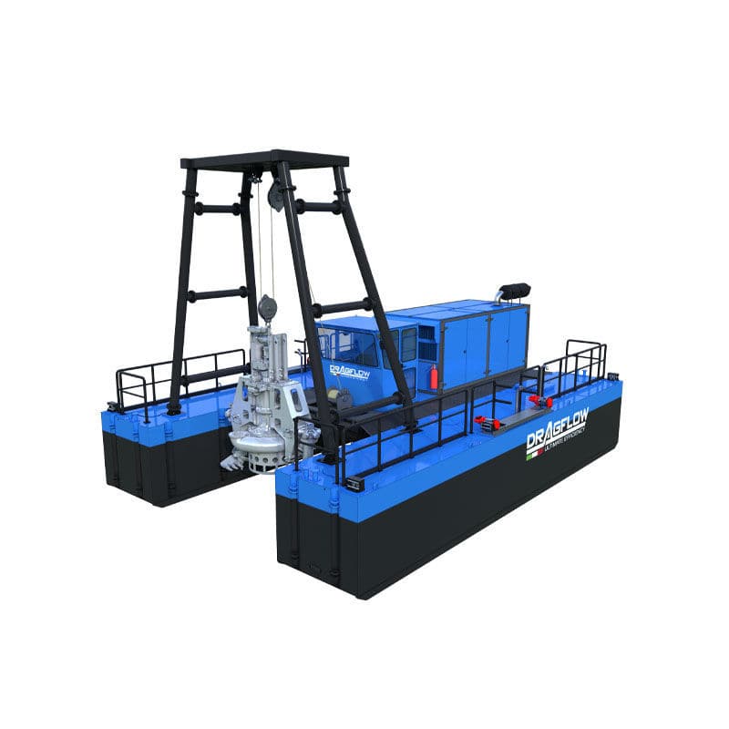 Hydraulic dredger - DRH400 - DRAGFLOW - electric