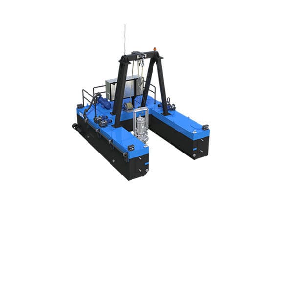 Remote-controlled mini dredger - DRP150 - DRAGFLOW