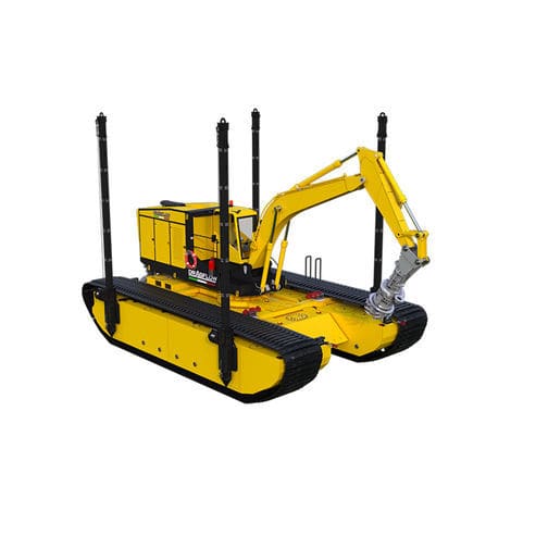 Amphibious dredger - DRM - DRAGFLOW