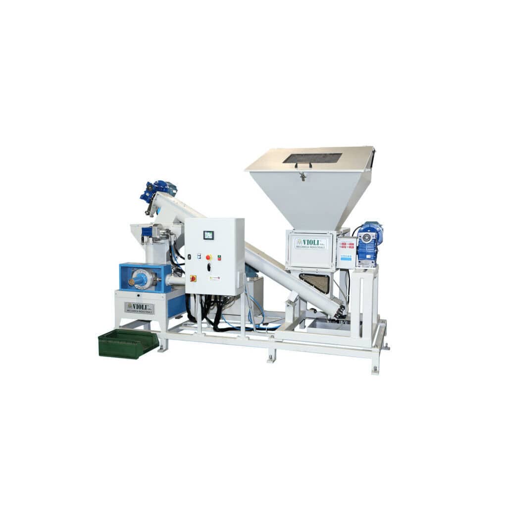 Chip briquetting machine - VM CTA - Violi Srl - grinding sludge / automatic