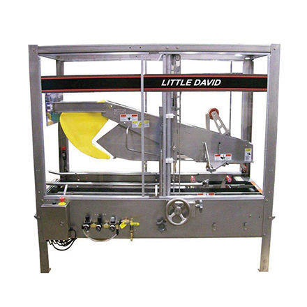 Four-flap case sealer - LD-16A - SIGNODE - adhesive tape / fully-automatic