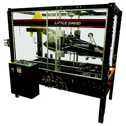 Four-flap case sealer - LD-16AE - SIGNODE - adhesive tape / fully-automatic