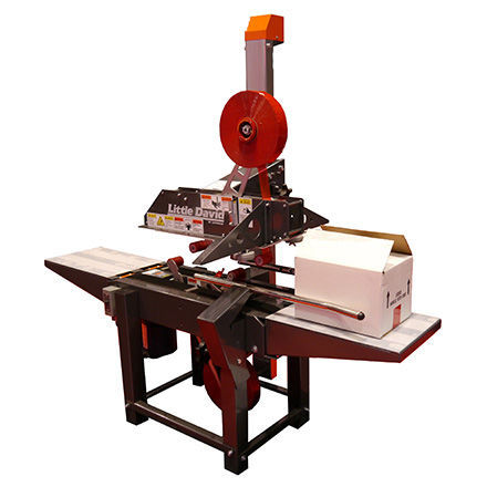 Four-flap case sealer - LD-7 - SIGNODE - adhesive tape / semi-automatic