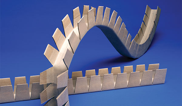 U-shaped protection corner - Reddi-Bend™ - SIGNODE - cardboard